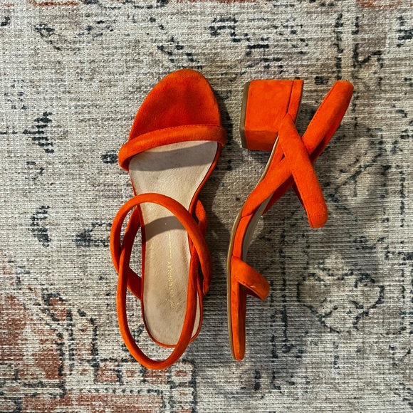 INTENTIONALLY BLANK | Shoes | Intentionally Blank Strappy Sandals Size ...